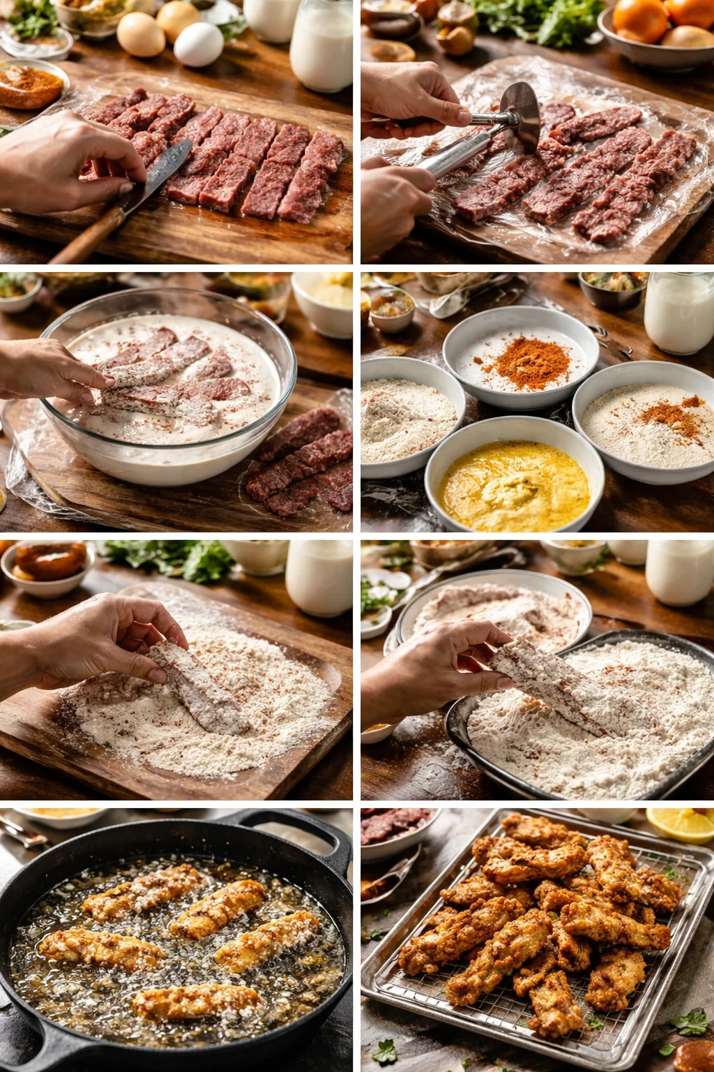 Chicken Fried Steak Fingers