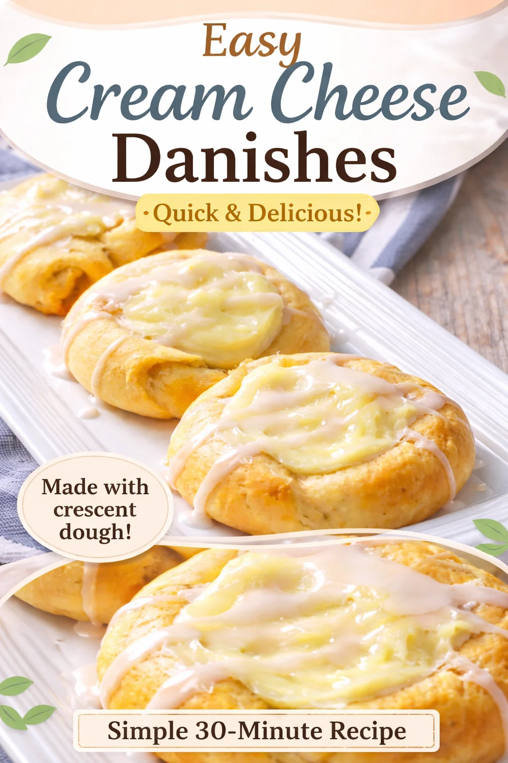 Easy Cheese Danishes